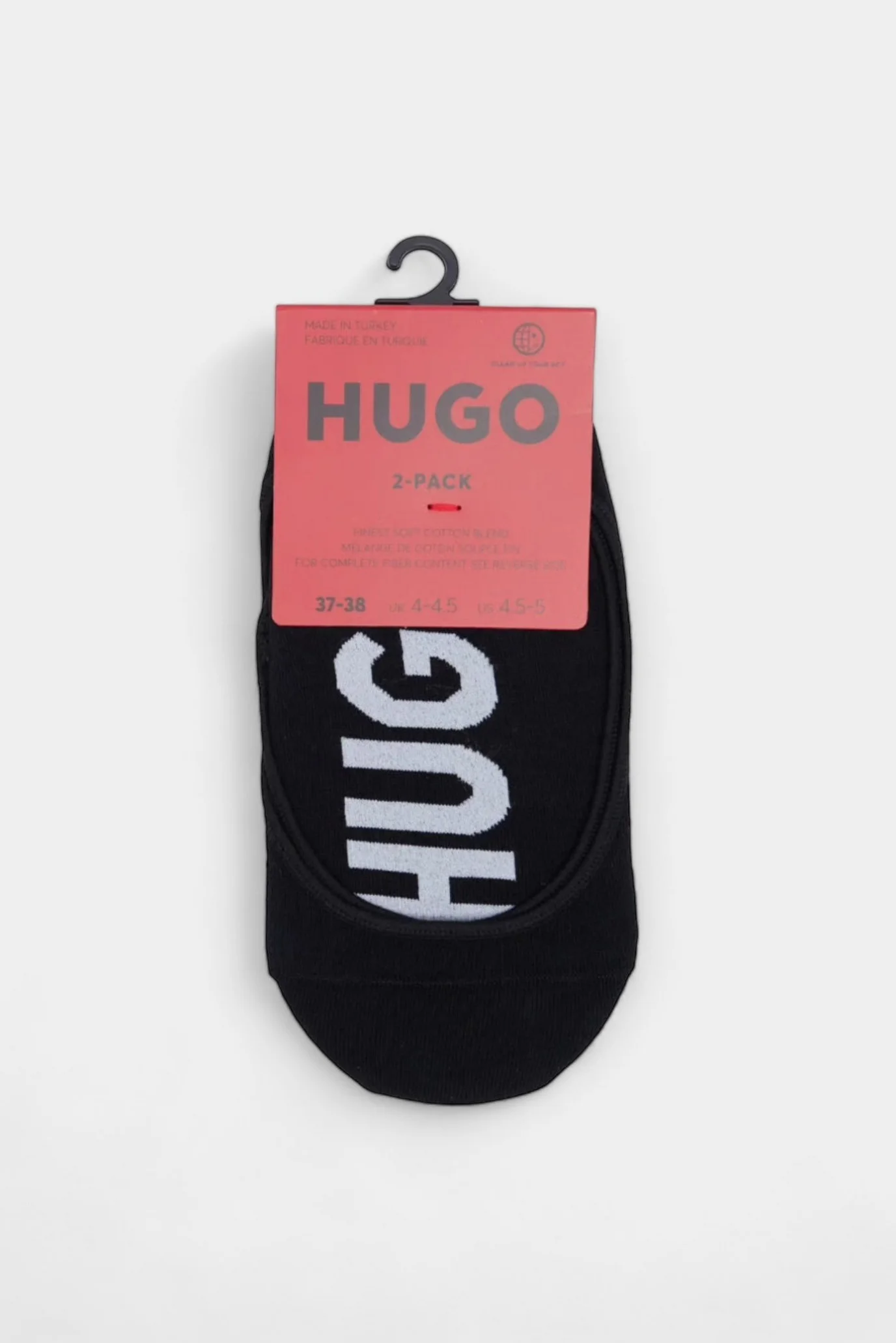 Жіночий набір білих шкарпеток HUGO 4768 — MD-Fashion